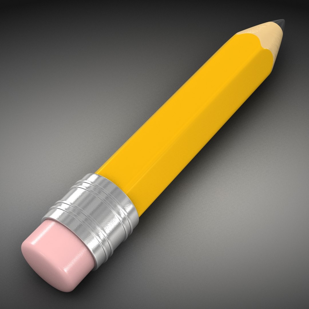 3ds Max Pencil Subdivided