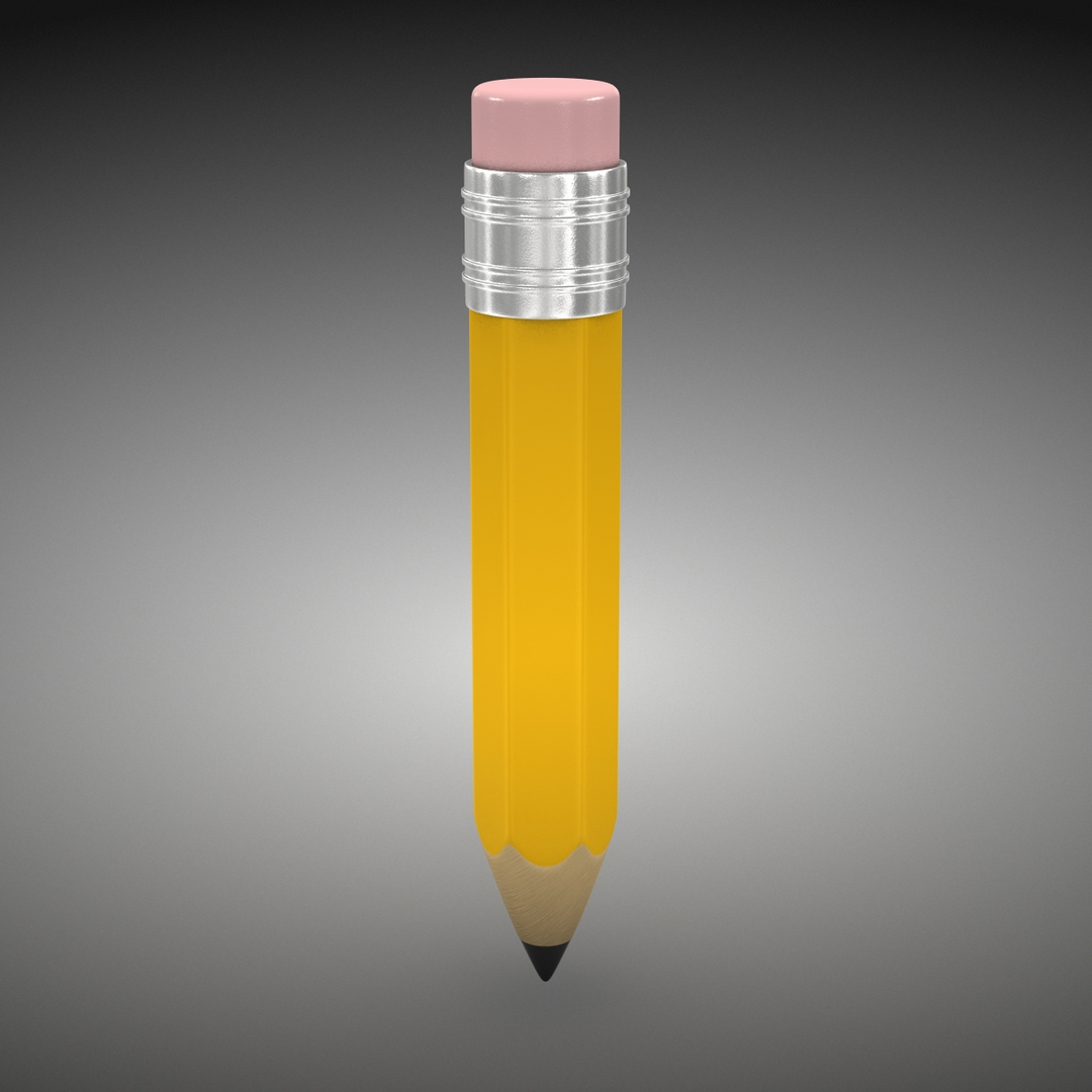 3ds Max Pencil Subdivided