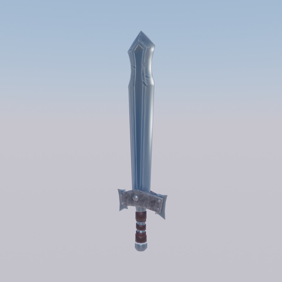 3D Sword Low Poly Model - TurboSquid 2116871
