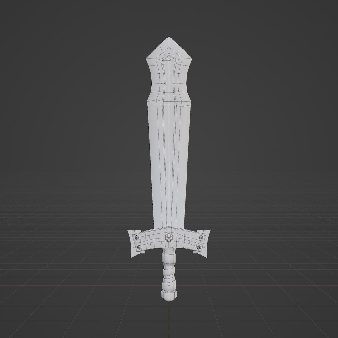 3D Sword Low Poly Model - TurboSquid 2116871