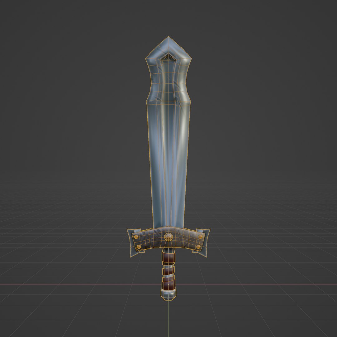 3D Sword Low Poly Model - TurboSquid 2116871