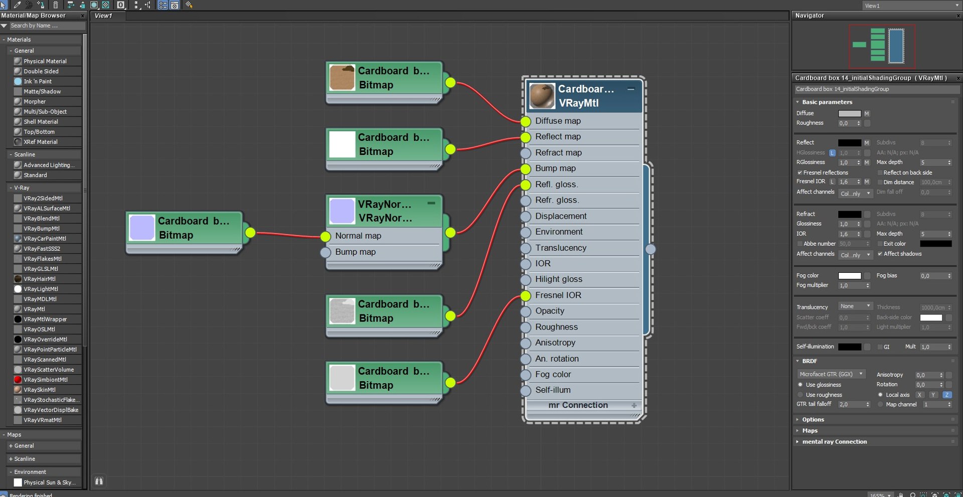 Cardboard box sealed with packing 05 3D - TurboSquid 1975291