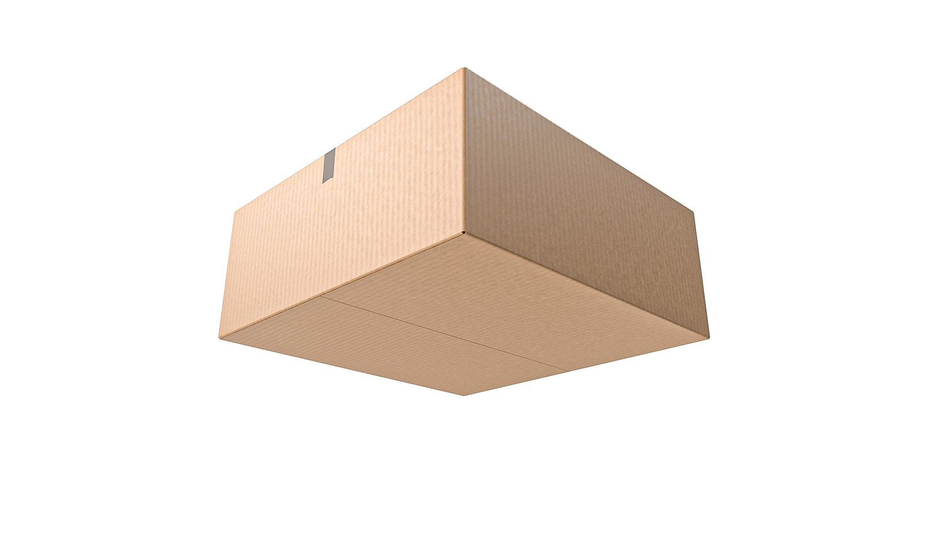 Cardboard Box Sealed With Packing 05 3D - TurboSquid 1975291