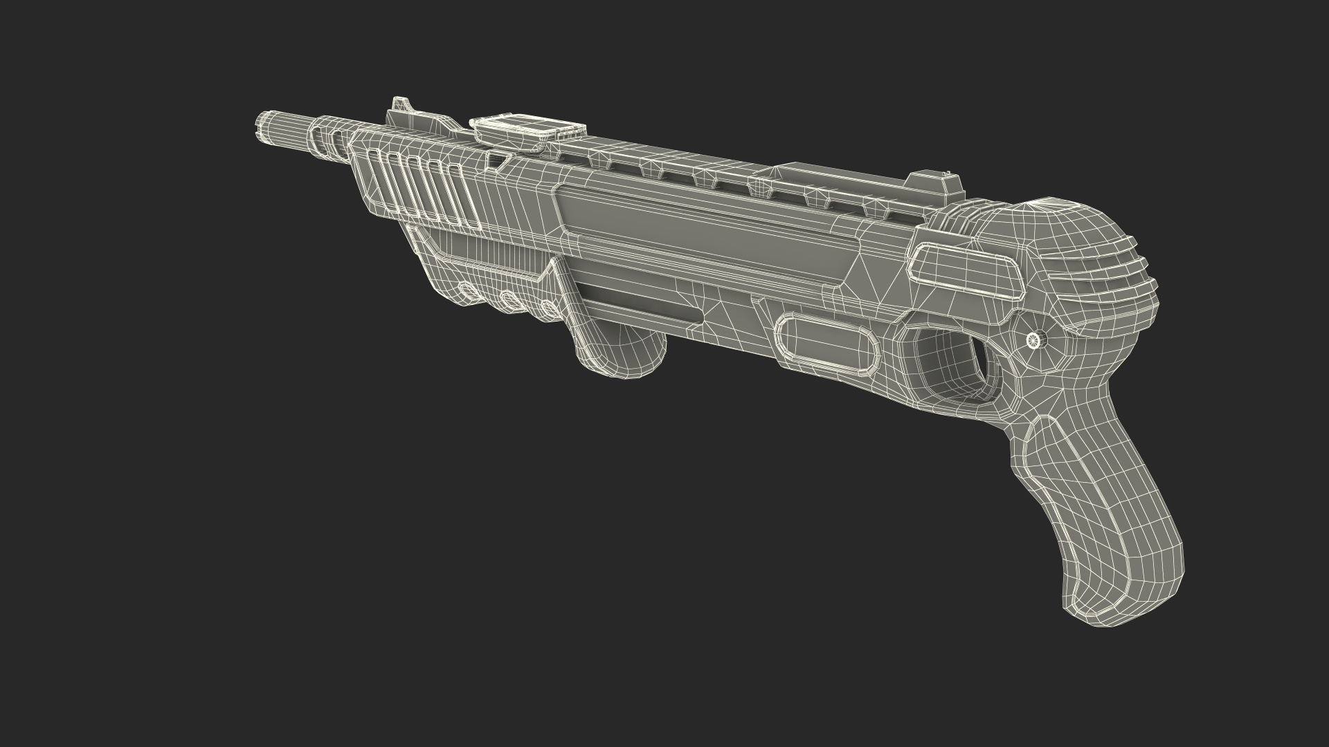Salt Firing Shotgun 3D Model - TurboSquid 2186750