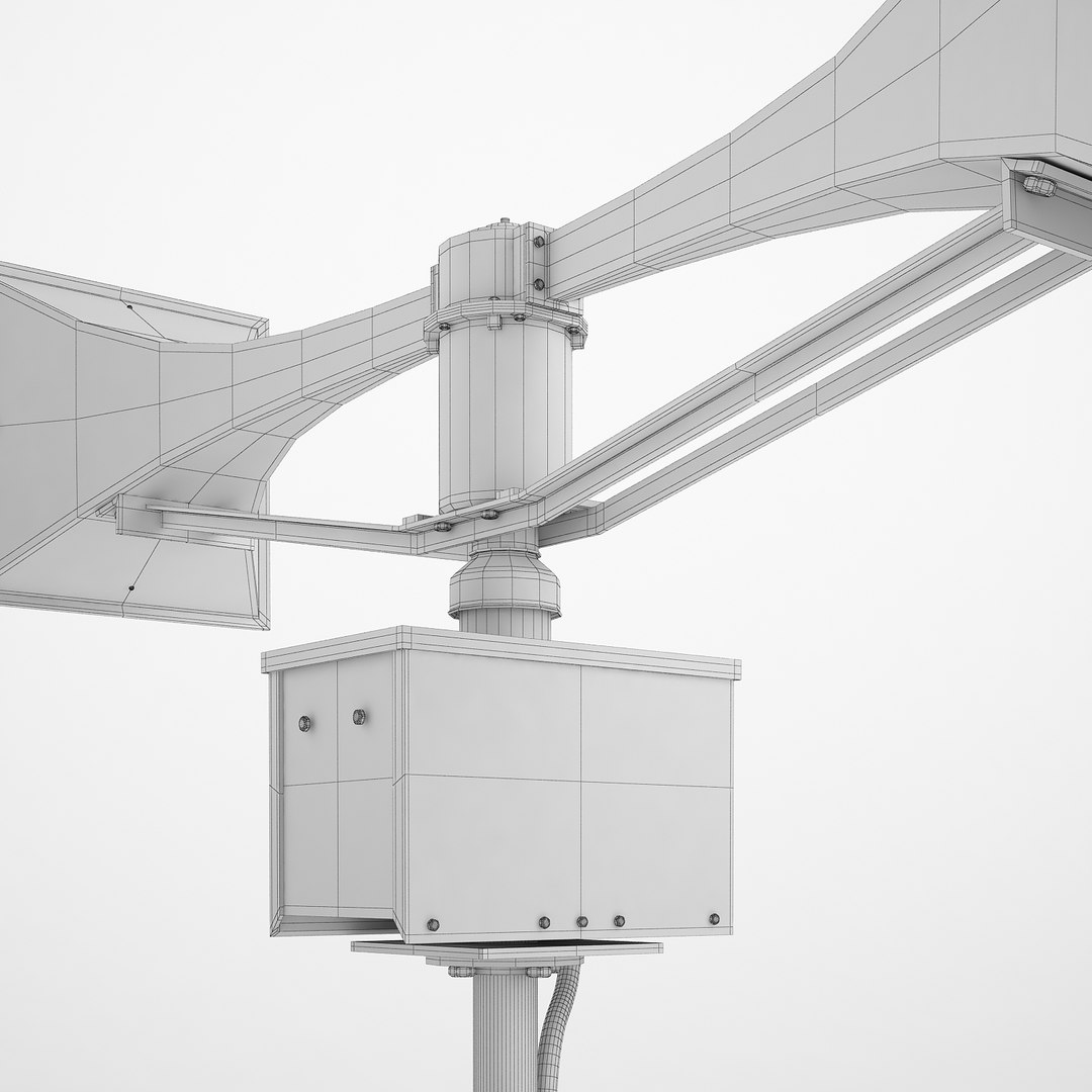 3D emergency siren 01 warning - TurboSquid 1476905