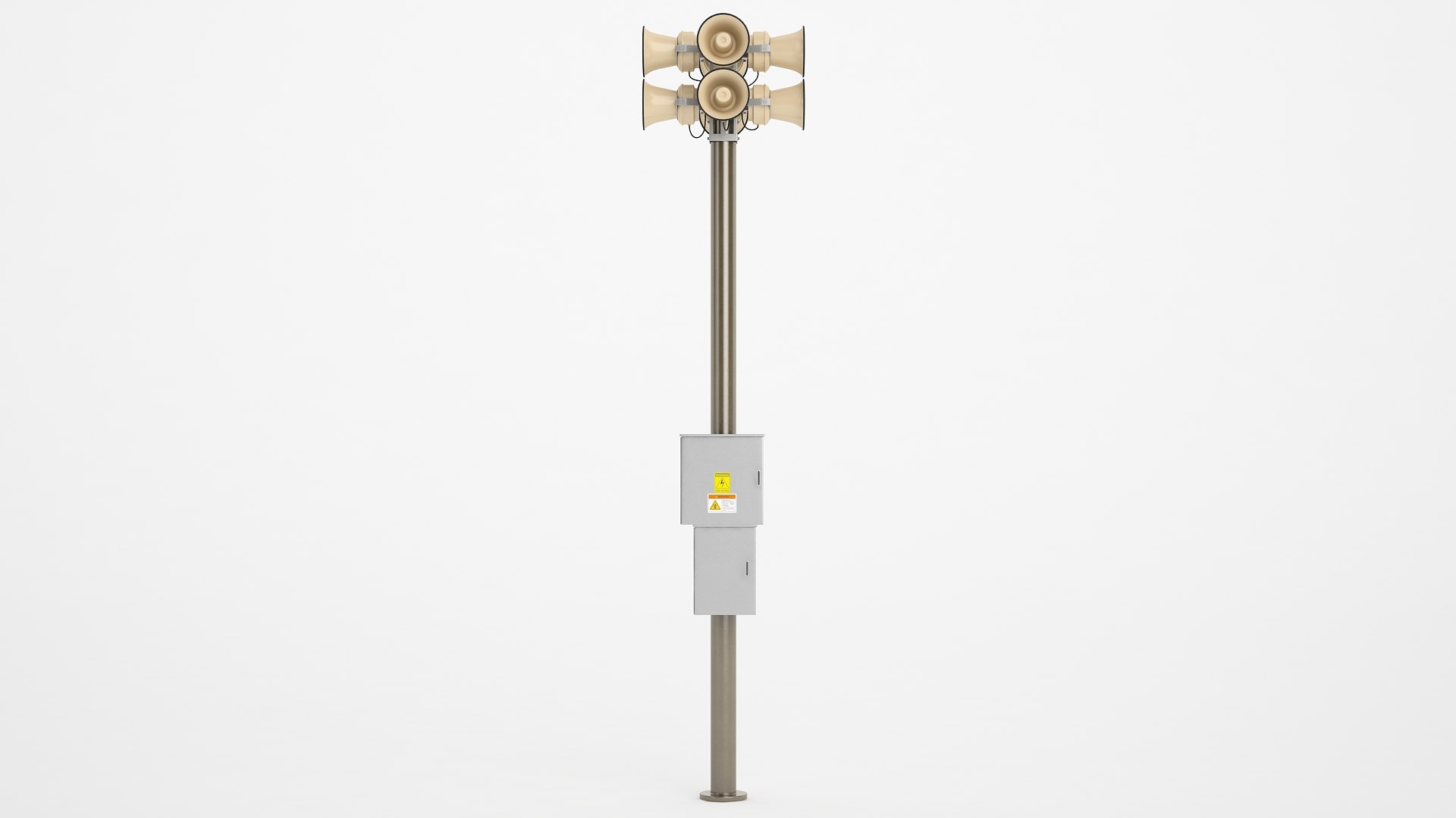 3D emergency siren 01 warning - TurboSquid 1476905
