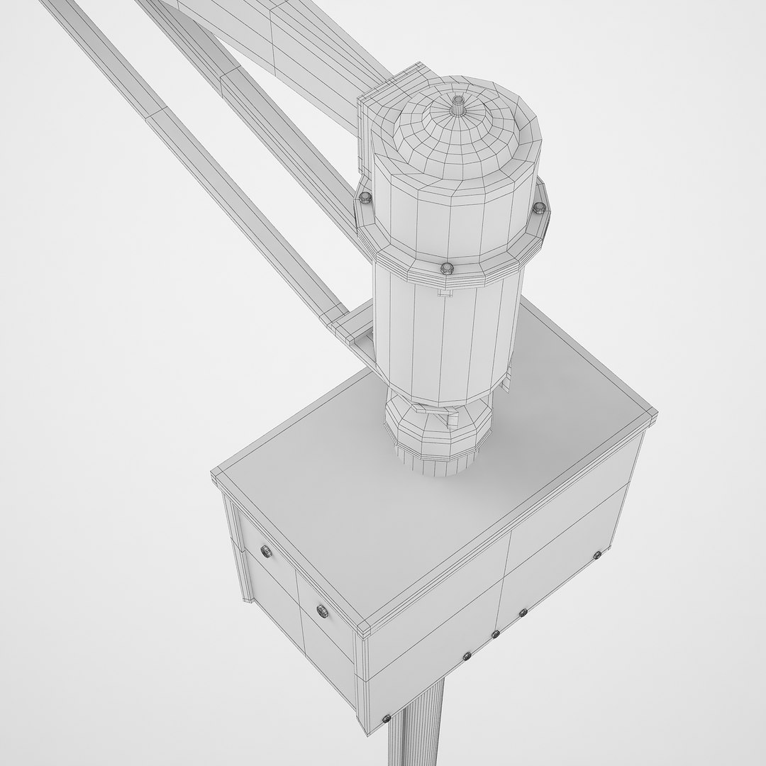 3D emergency siren 01 warning - TurboSquid 1476905