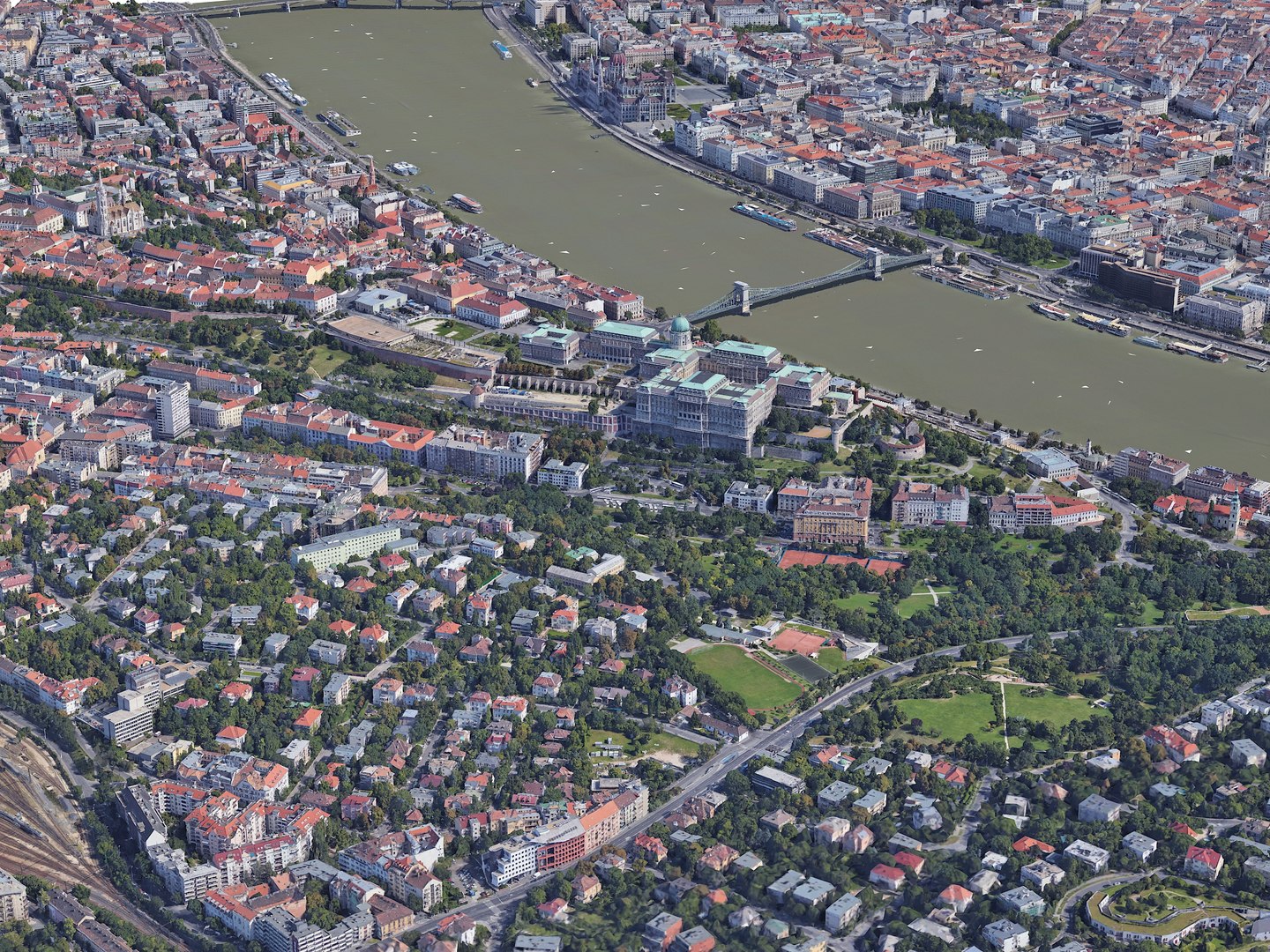 Budapest Downtown 3D model - TurboSquid 2137328