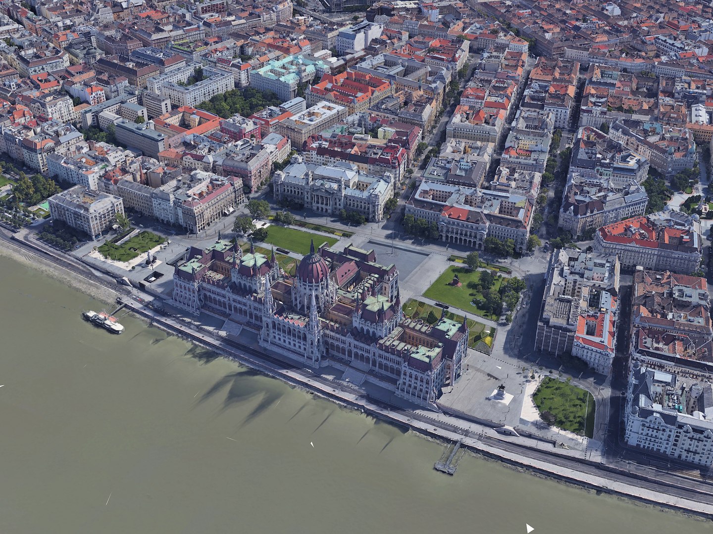 Budapest Downtown 3D model - TurboSquid 2137328
