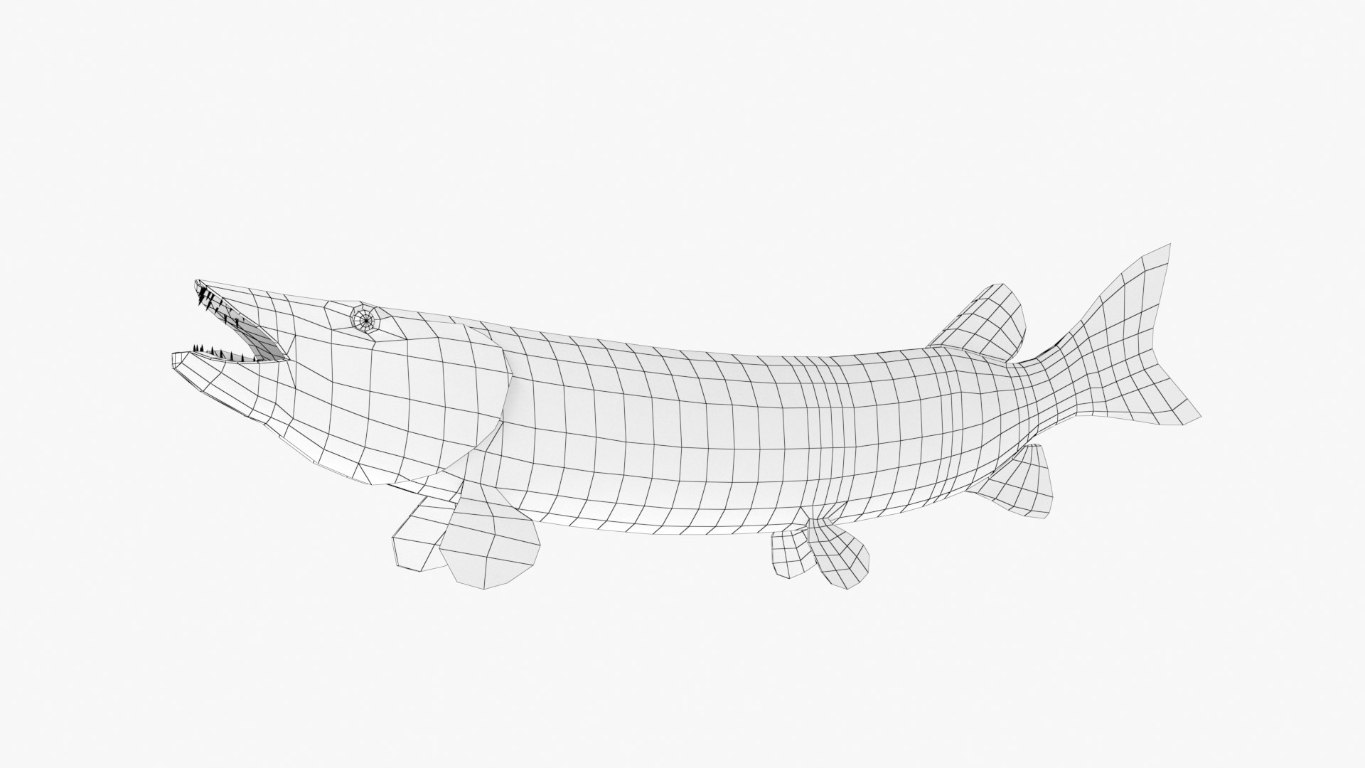 Muskie Model - TurboSquid 1737259