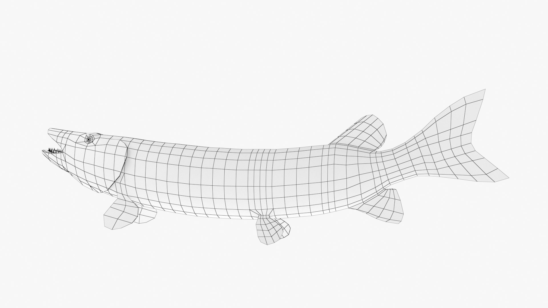 Muskie Model - TurboSquid 1737259