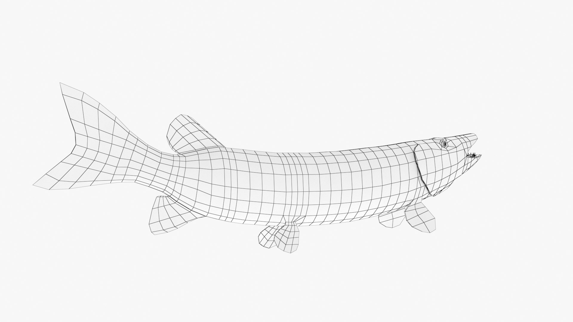 Muskie Model - TurboSquid 1737259