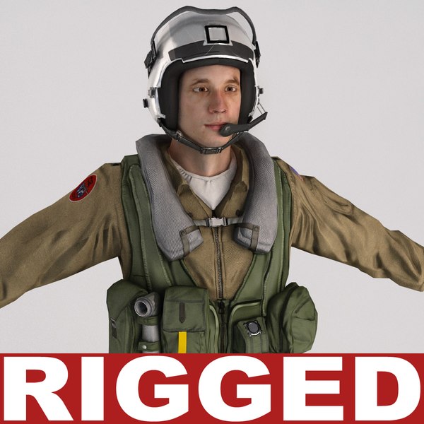 Low Poly Pilot 3D Models for Download | TurboSquid