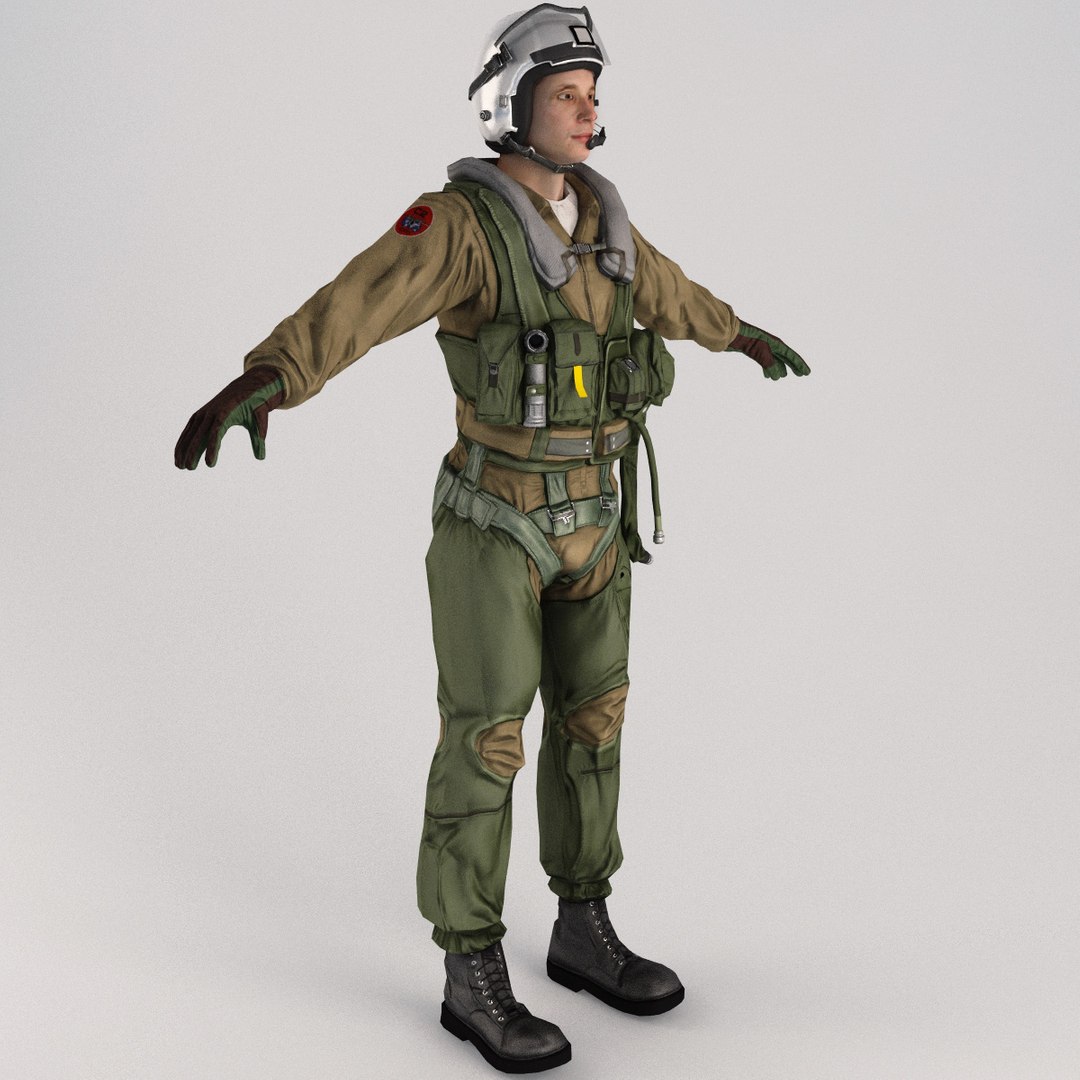 military pilot v2 rigged max