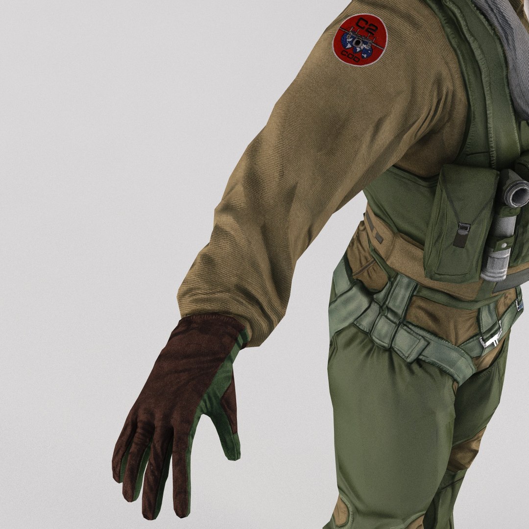 military pilot v2 rigged max