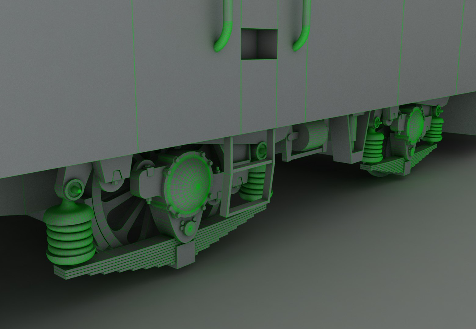 Vl-80 Train 3d Model