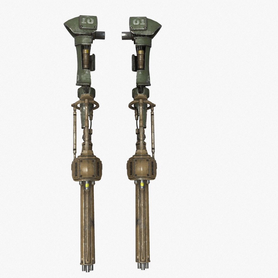 3D Mech Kitbash Arm 01 Model - TurboSquid 1640403