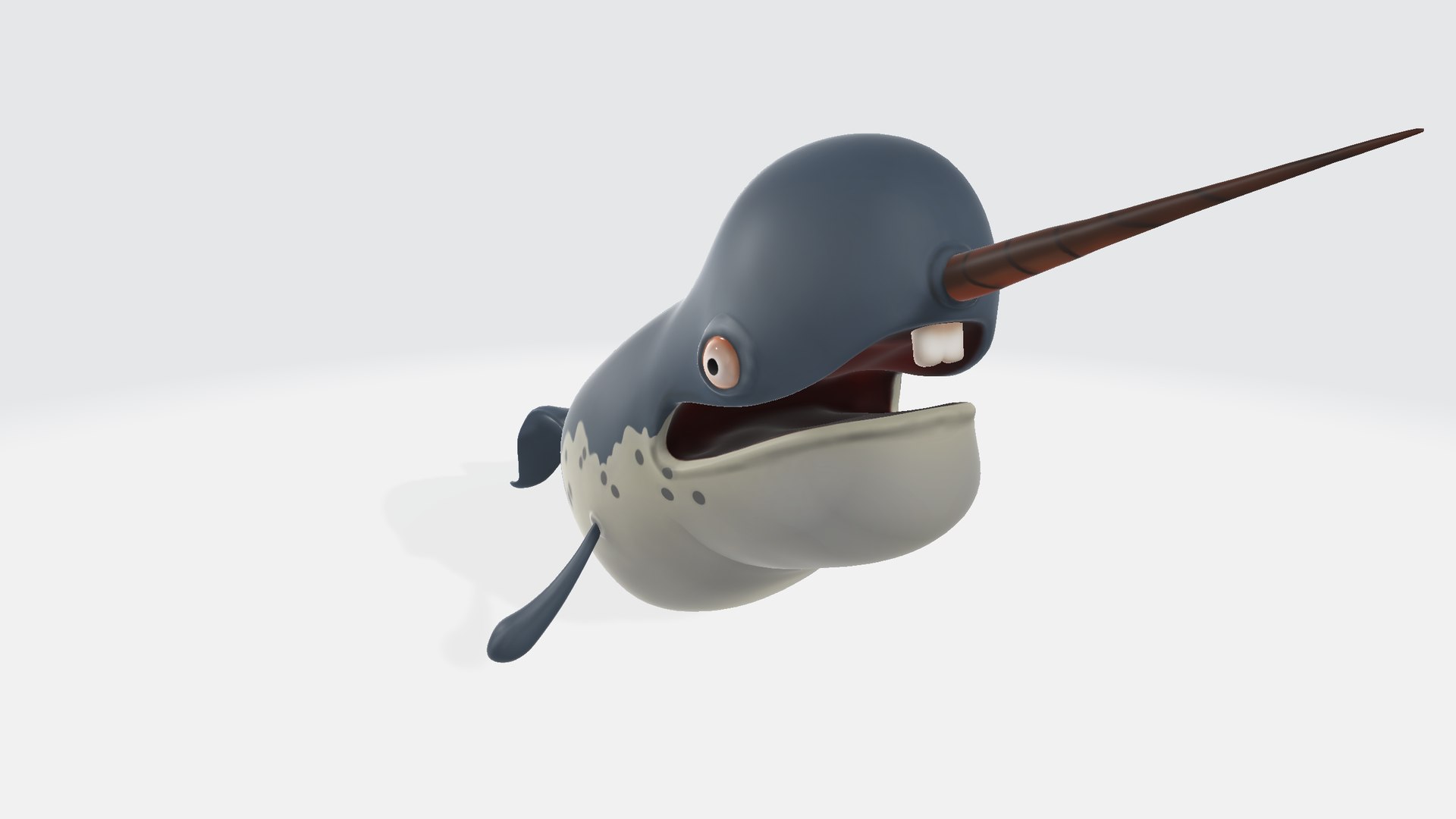 3D Narwhal - TurboSquid 2402387