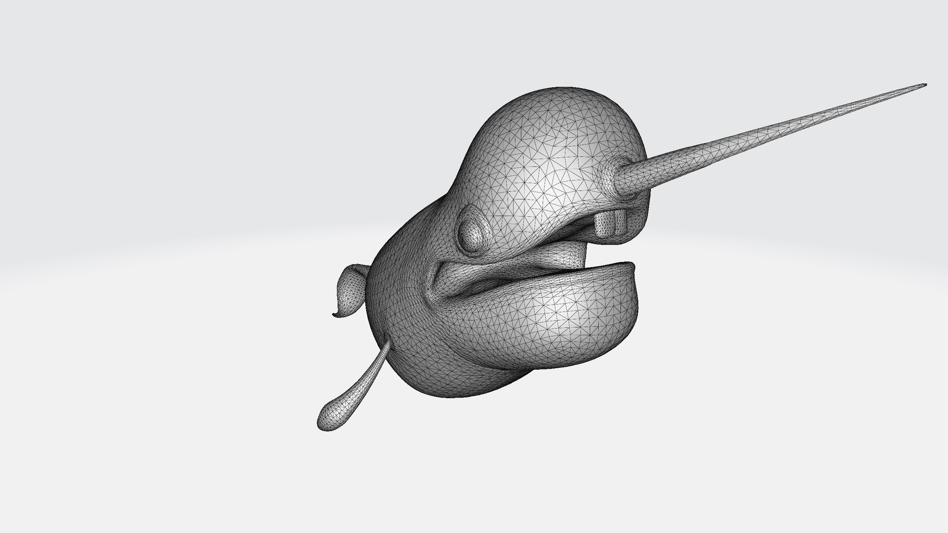 3D Narwhal - TurboSquid 2402387