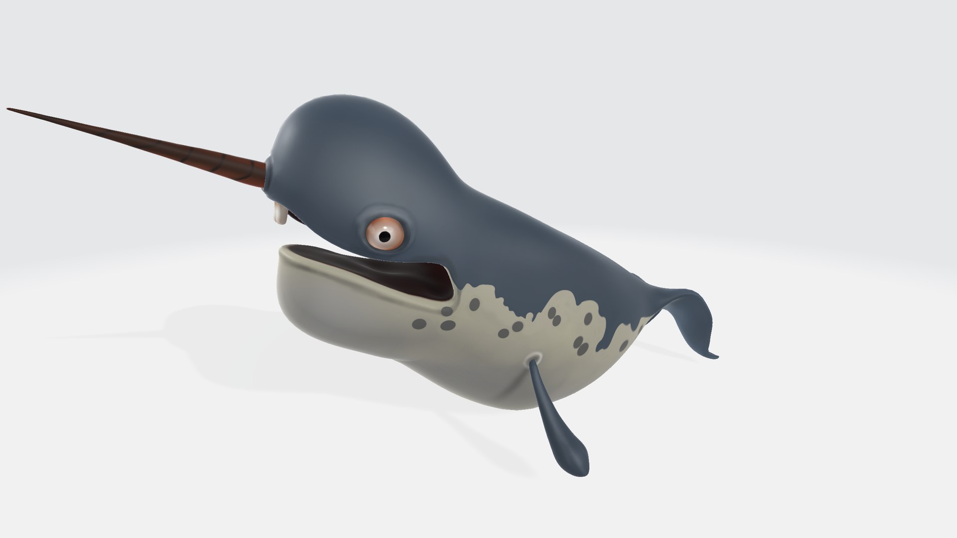 3D Narwhal - TurboSquid 2402387