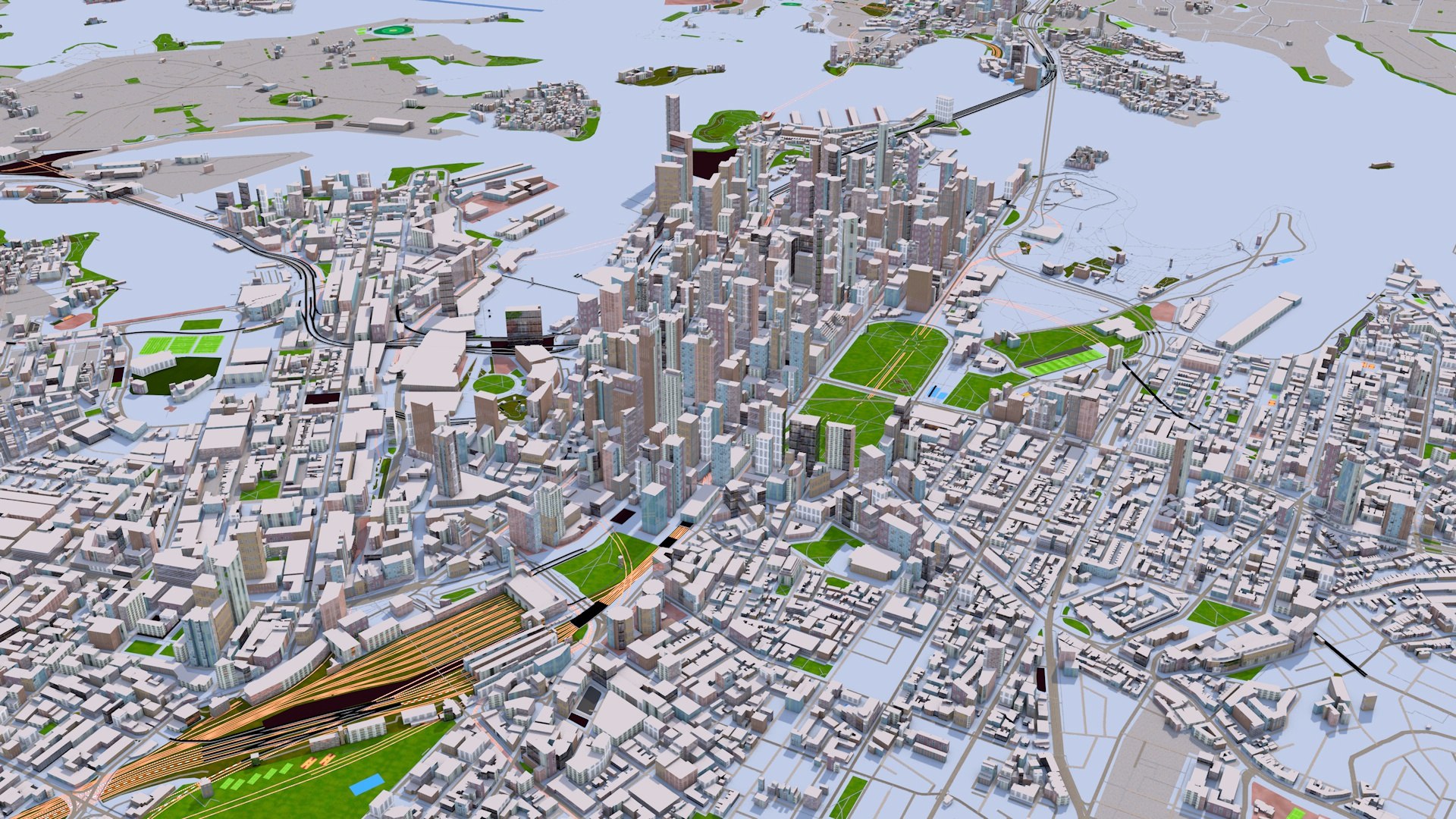 Sydney 3D city Australia Oct 2021 model - TurboSquid 1798086