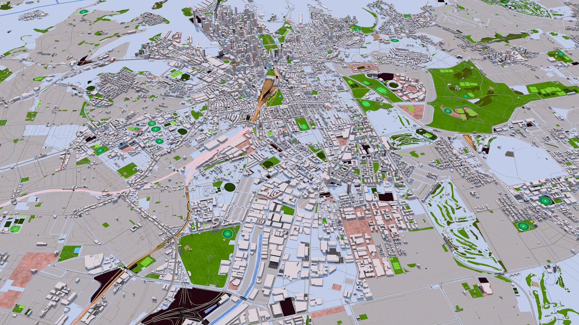 Sydney 3D city Australia Oct 2021 model - TurboSquid 1798086