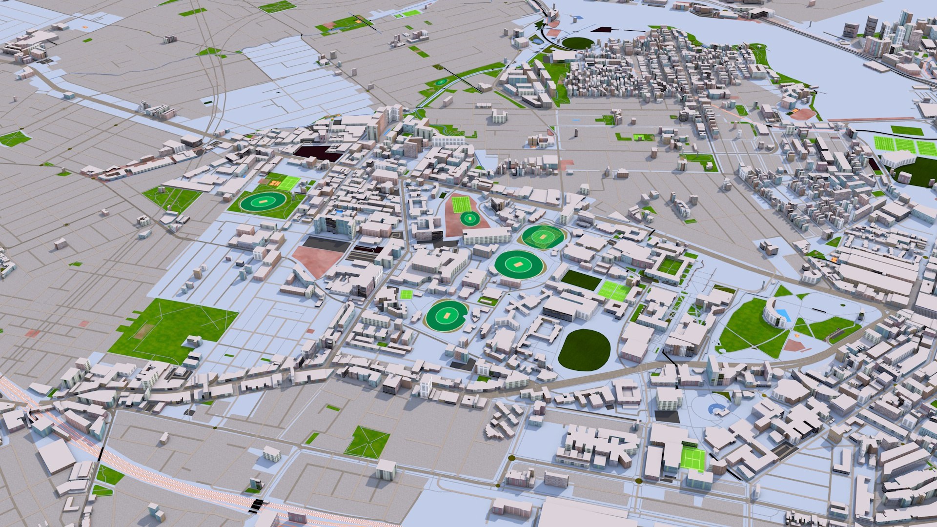 Sydney 3D city Australia Oct 2021 model - TurboSquid 1798086