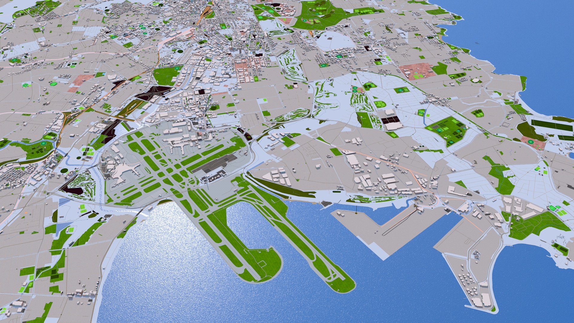 Sydney 3D city Australia Oct 2021 model - TurboSquid 1798086