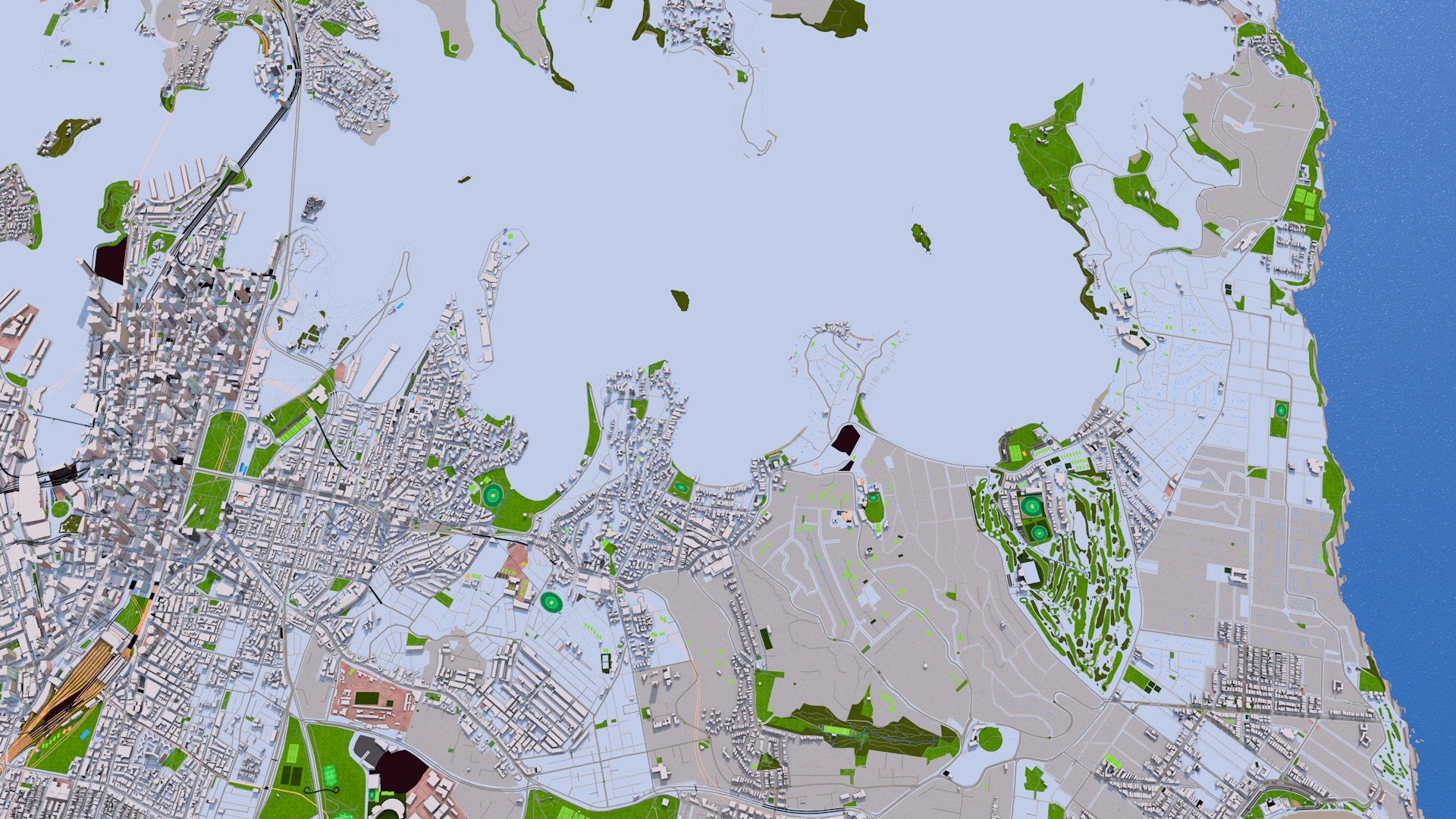 Sydney 3D city Australia Oct 2021 model - TurboSquid 1798086