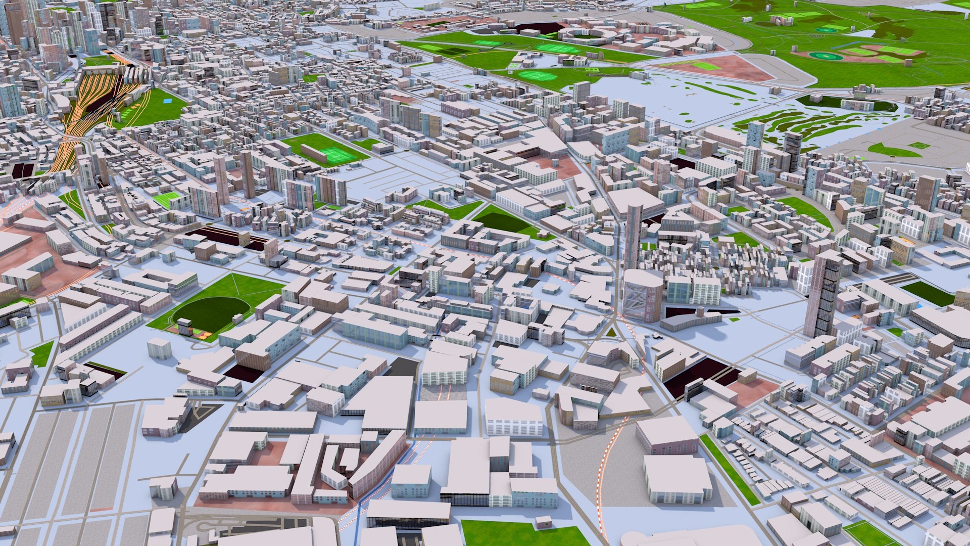 Sydney 3D city Australia Oct 2021 model - TurboSquid 1798086