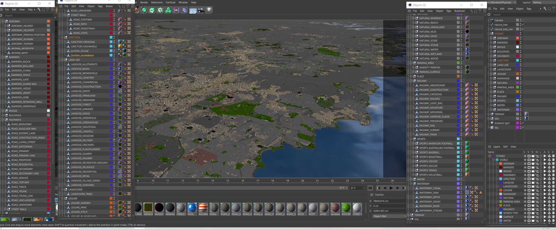 Sydney 3D city Australia Oct 2021 model - TurboSquid 1798086
