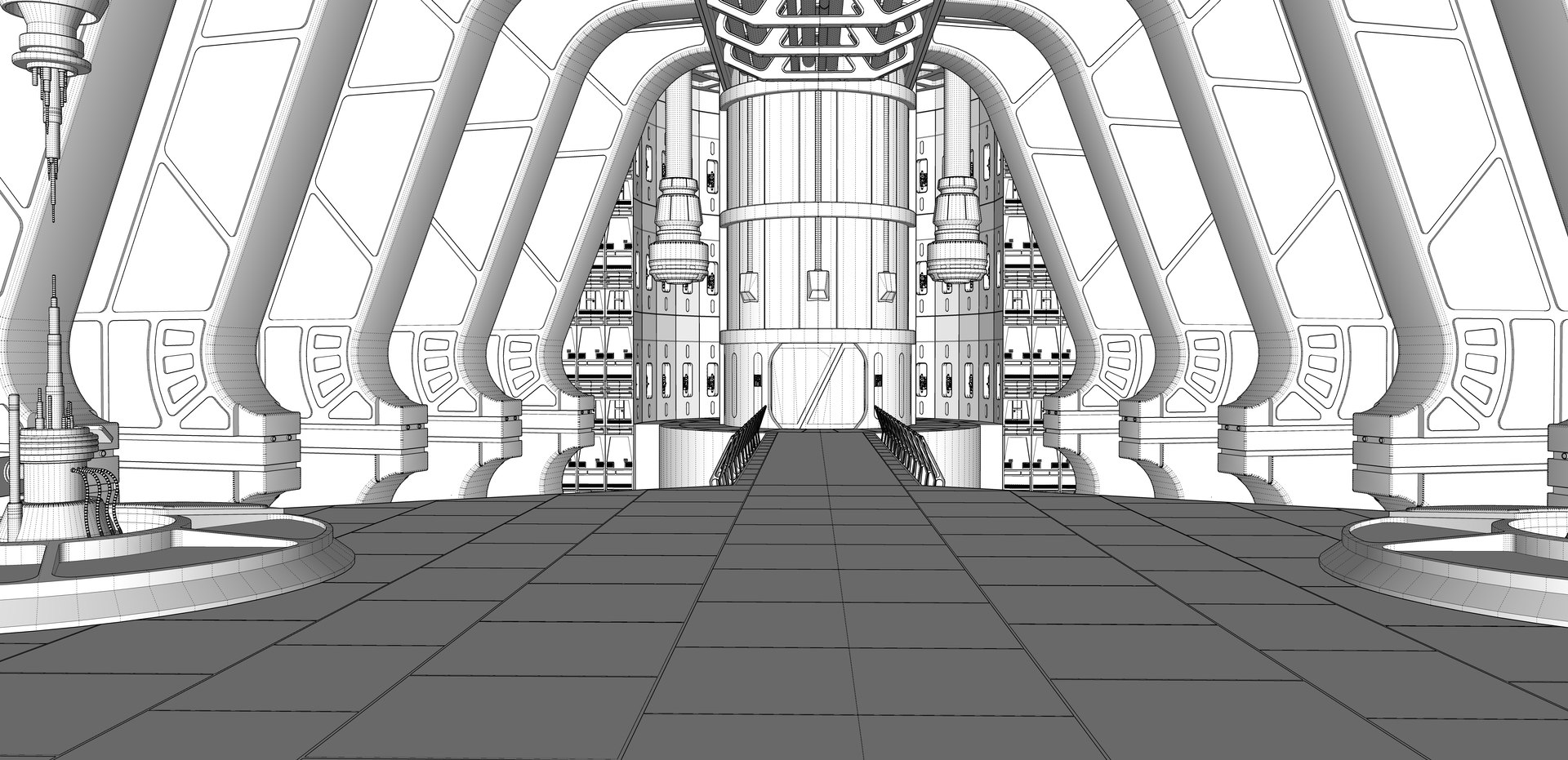 3D Snoke Throne Room - TurboSquid 1859880