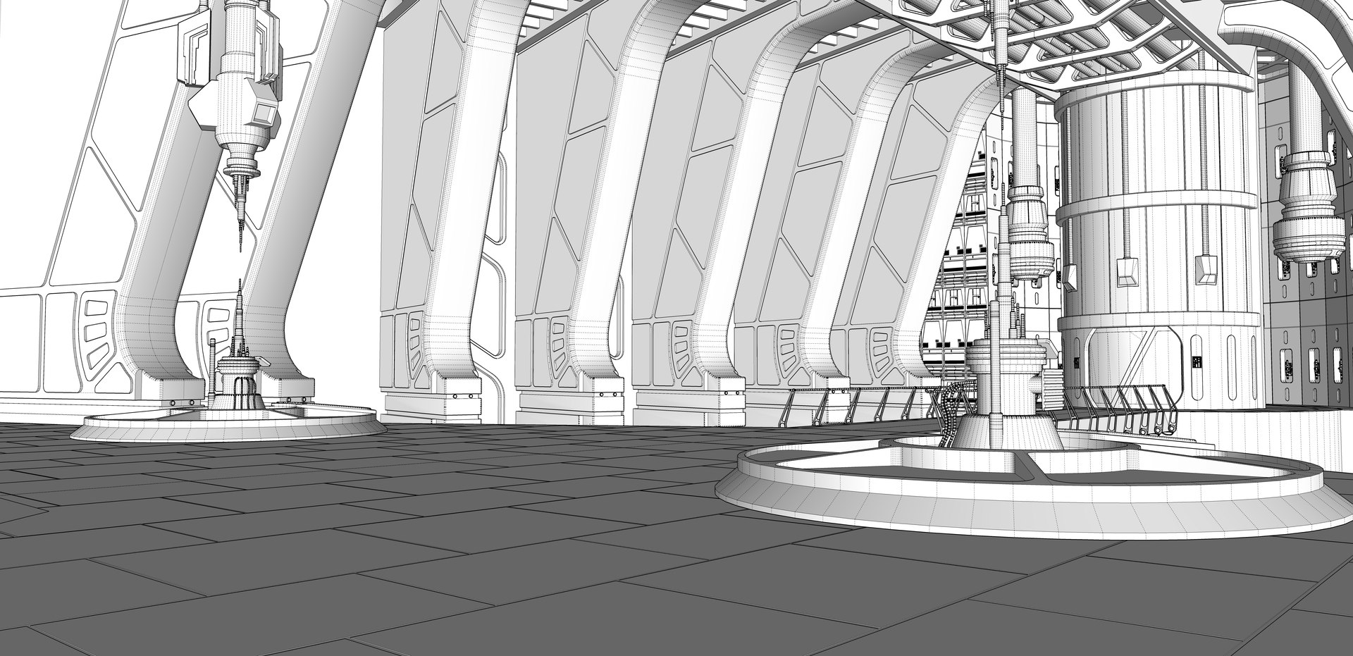3D Snoke Throne Room - TurboSquid 1859880