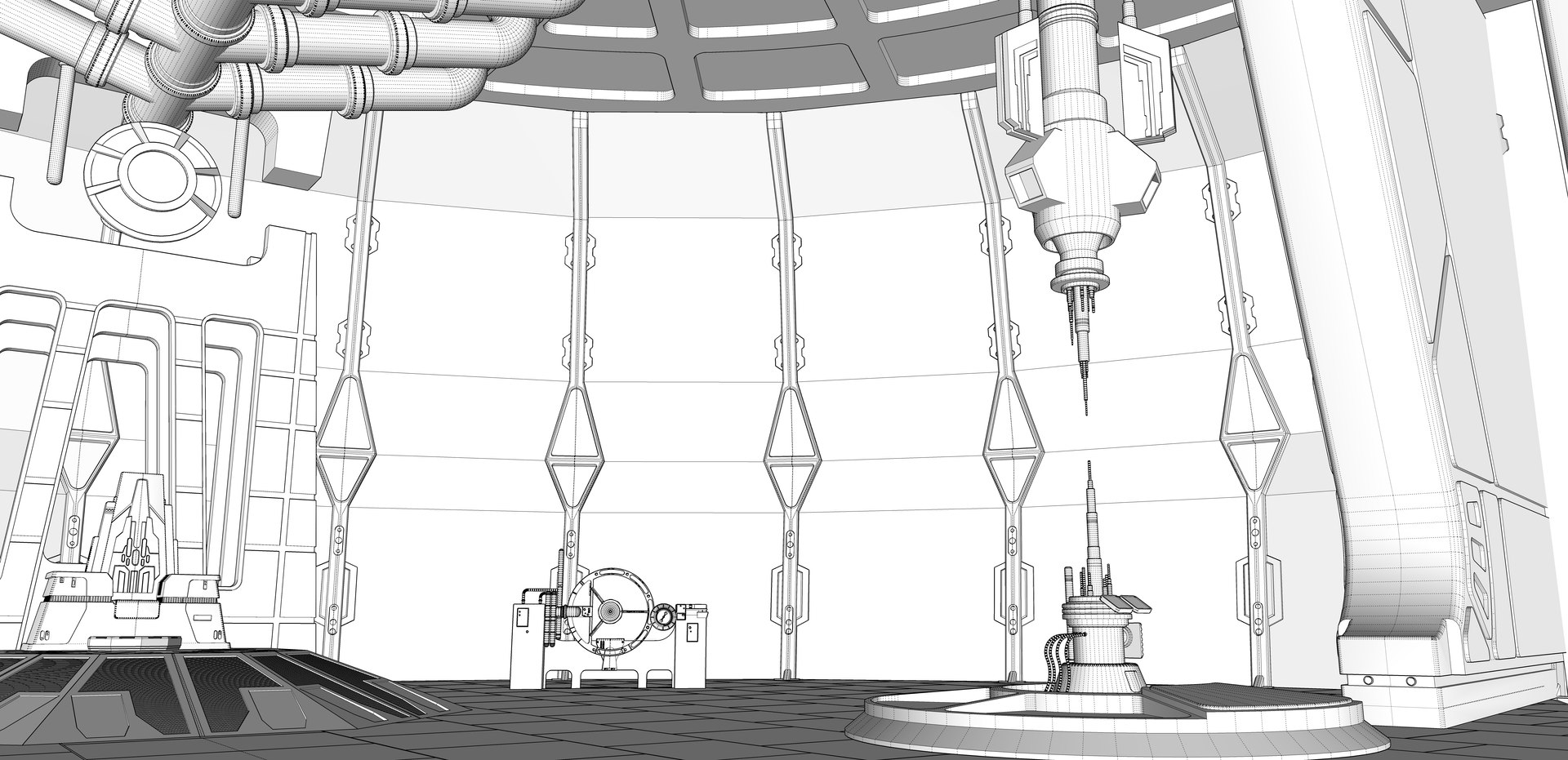 3D Snoke Throne Room - TurboSquid 1859880