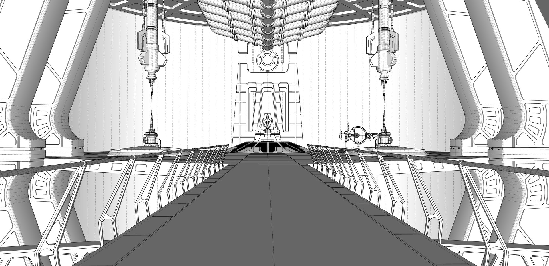 3D Snoke Throne Room - TurboSquid 1859880