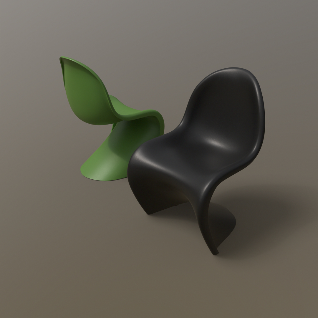 Vitra Panton Chair 3D Model - TurboSquid 2113930