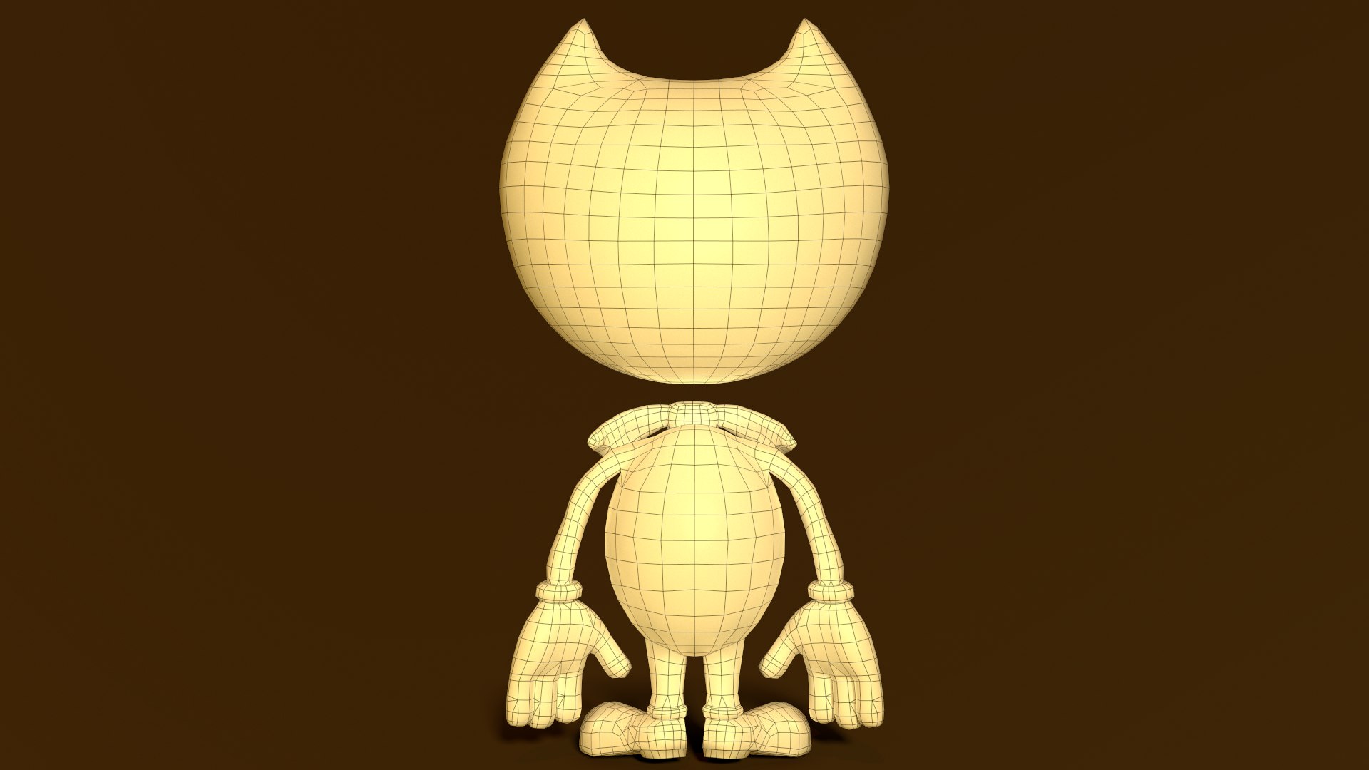 Bendy Popular Horror 3D Model - TurboSquid 1443234