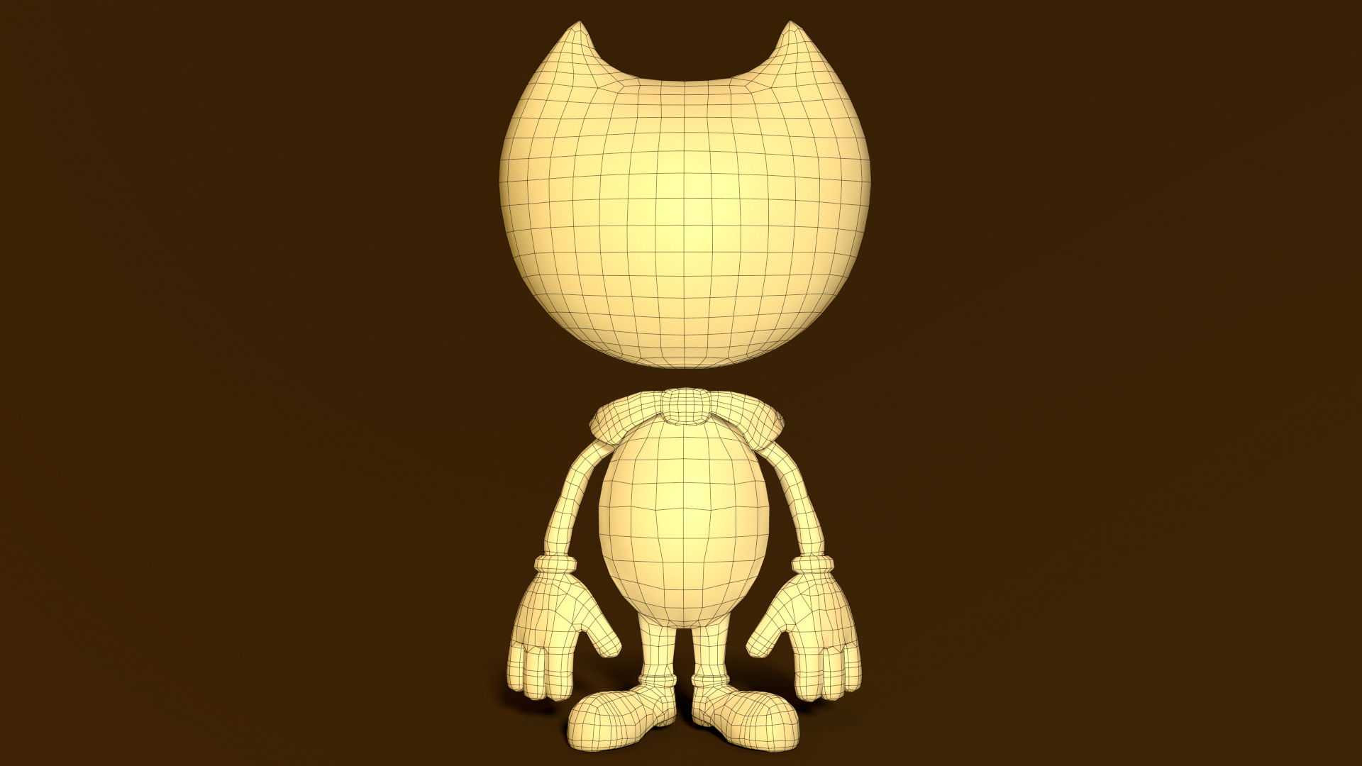 Bendy Popular Horror 3D Model - TurboSquid 1443234