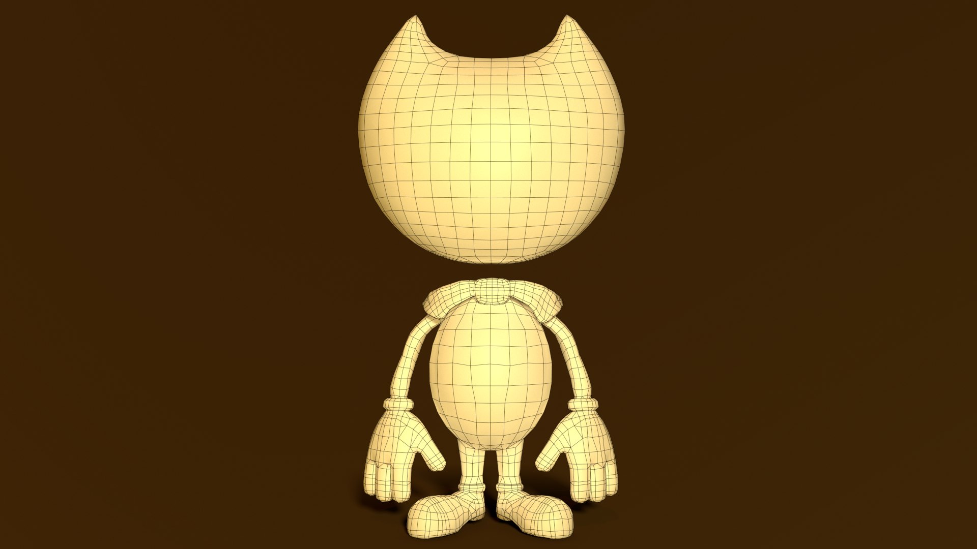 Bendy Popular Horror 3D Model - TurboSquid 1443234