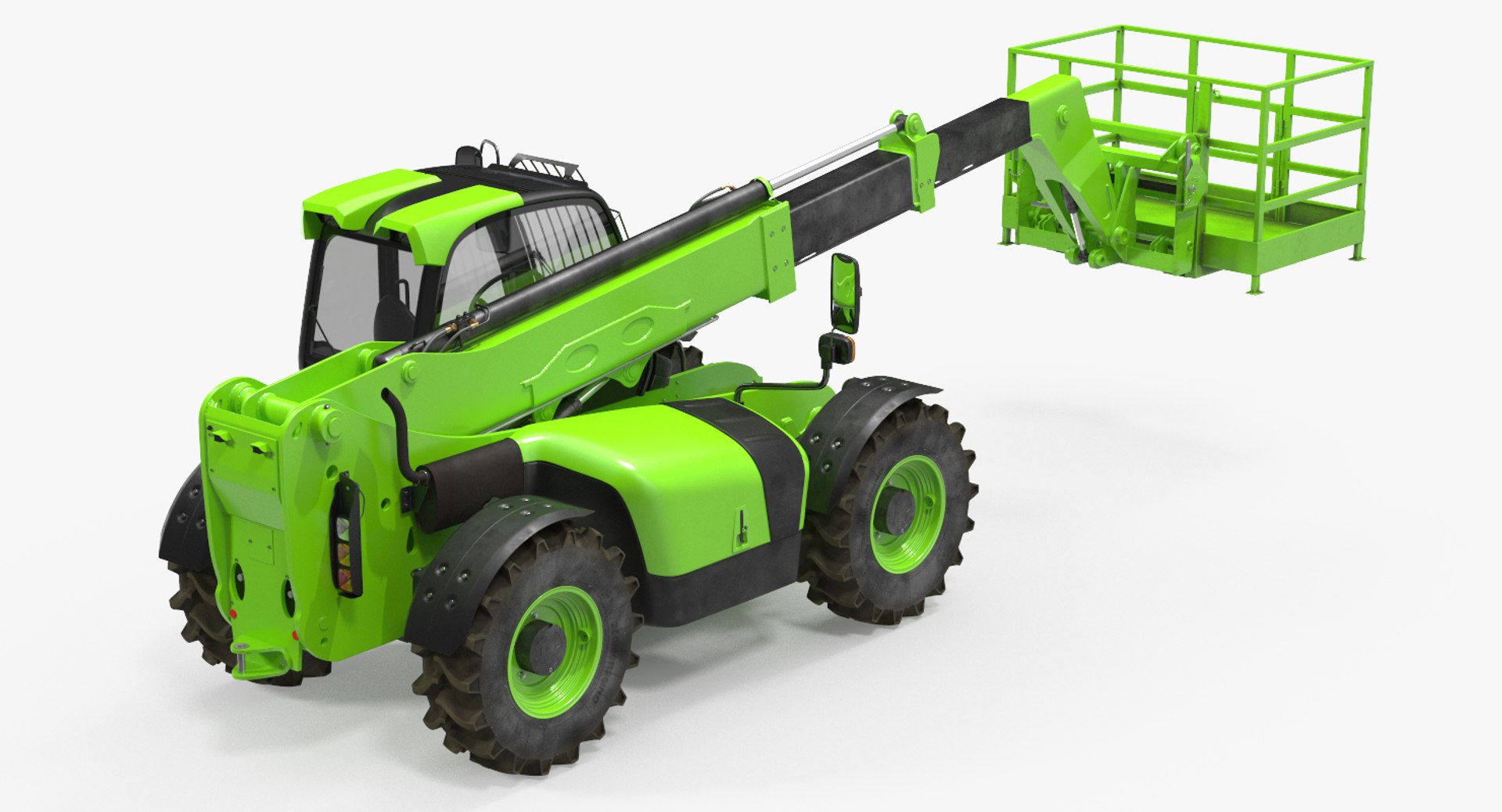 Industrial Telehandler Forklift Access 3D Model - TurboSquid 1408319