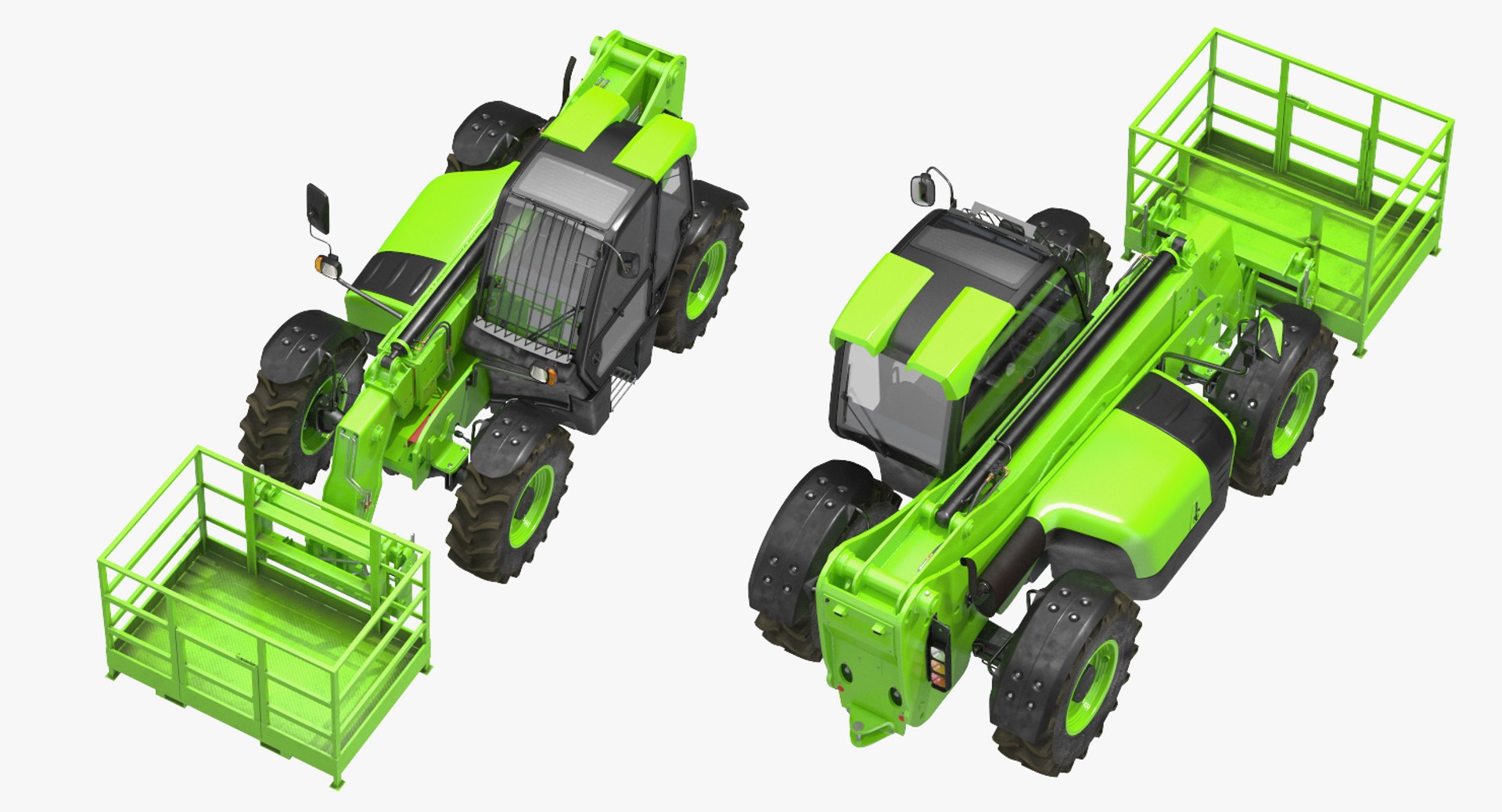 Industrial Telehandler Forklift Access 3D Model - TurboSquid 1408319