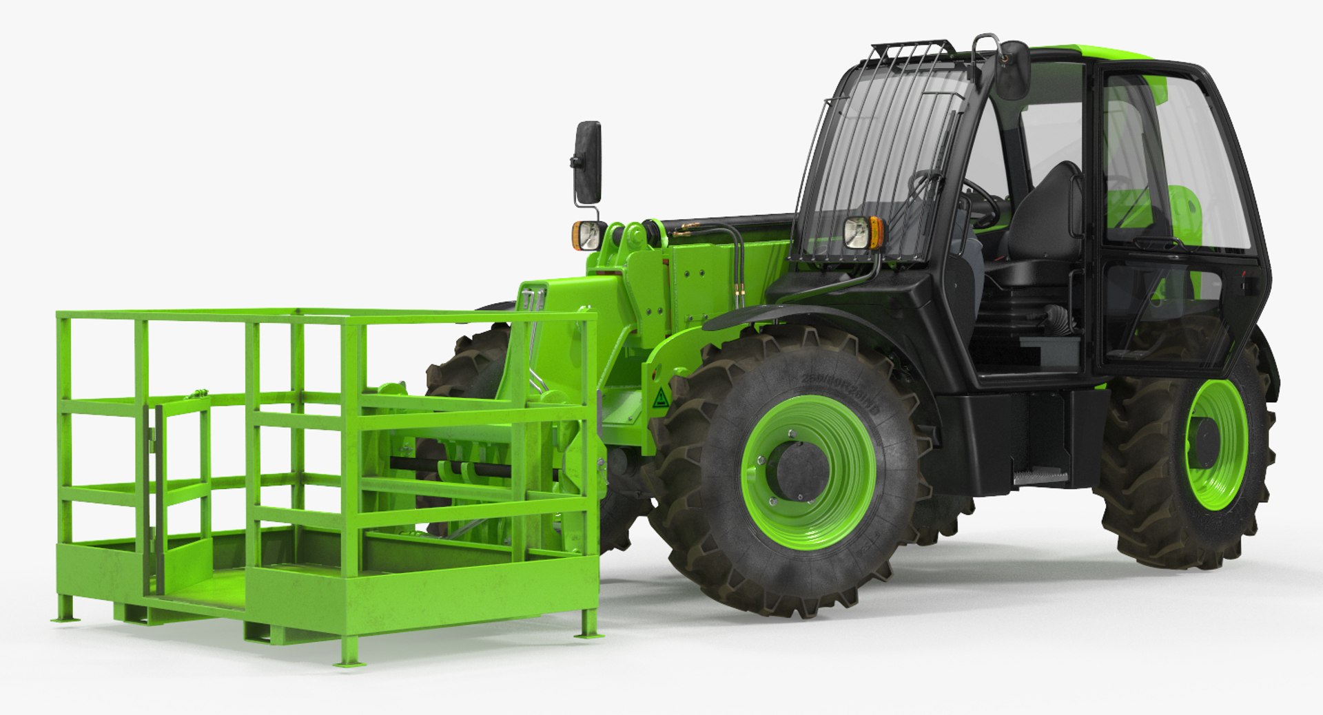 Industrial Telehandler Forklift Access 3D Model - TurboSquid 1408319