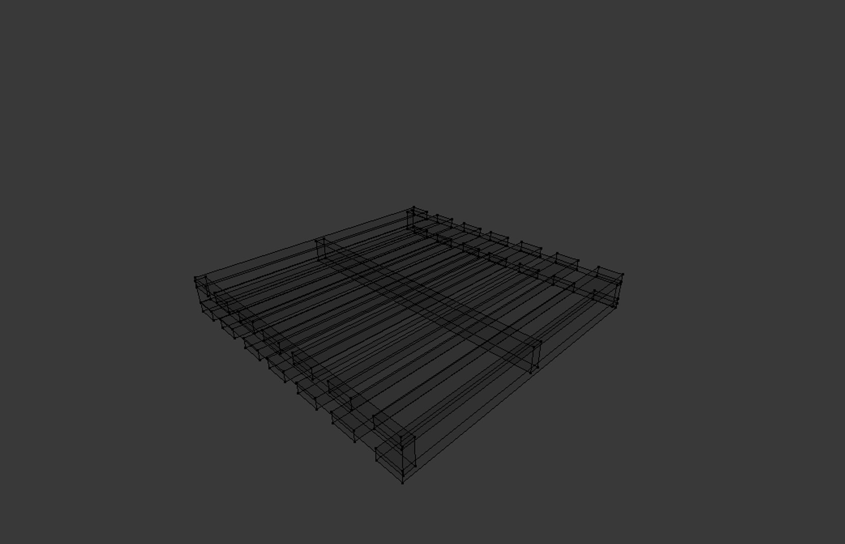 3d Shipping Pallet Model