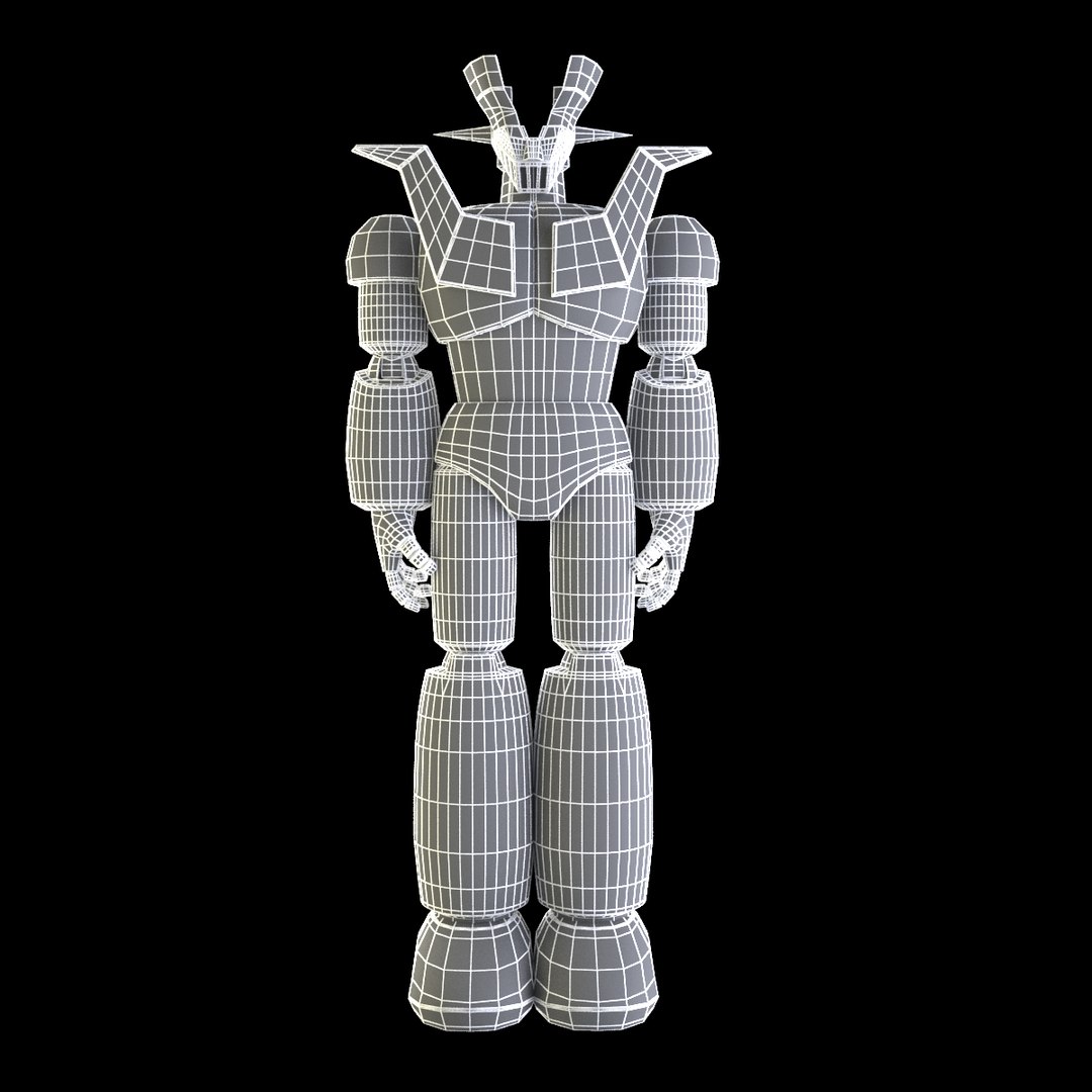 Mazinger Z 3d Max