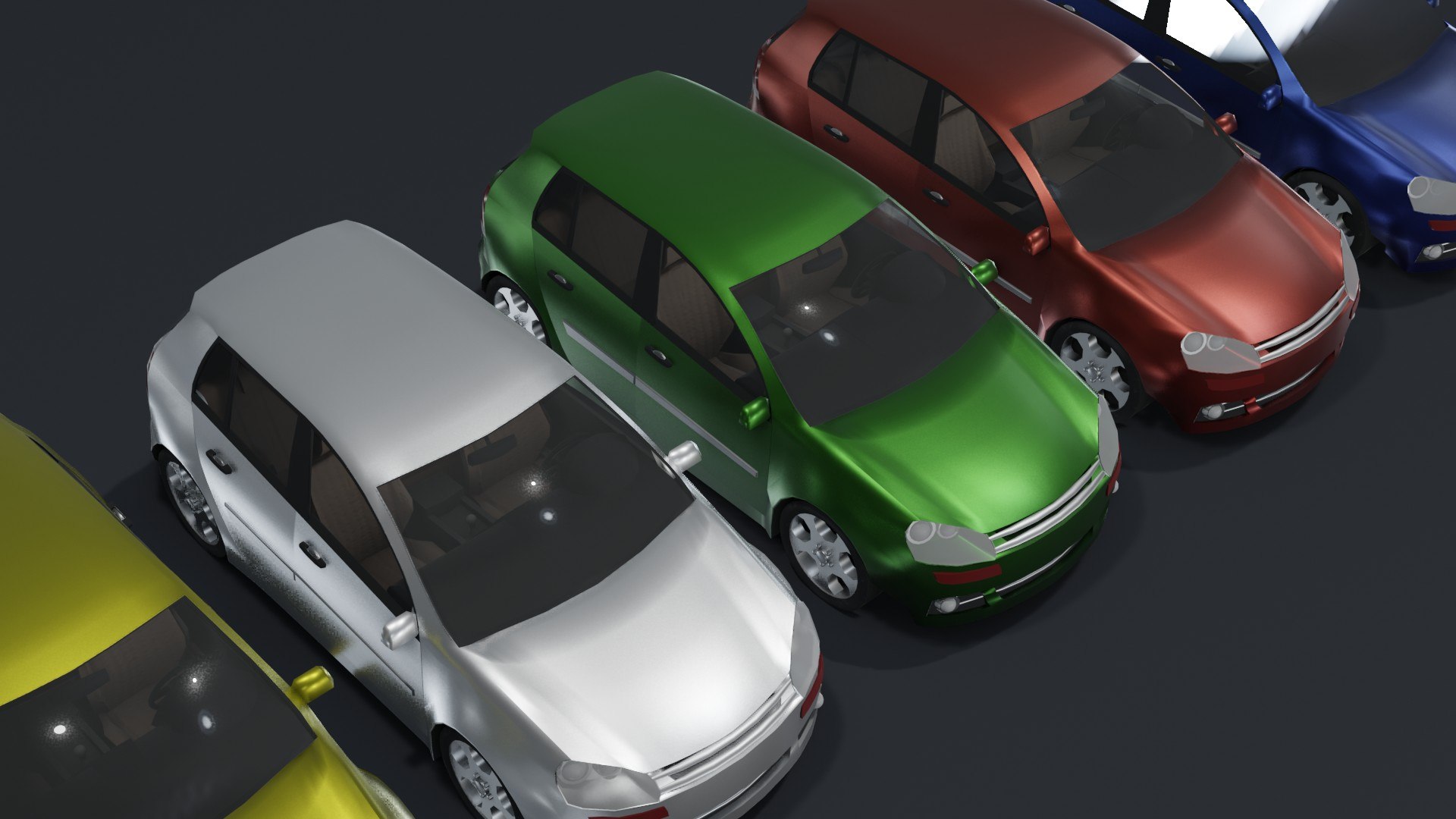 Generic Hatchback Car Interior Model - TurboSquid 1619994