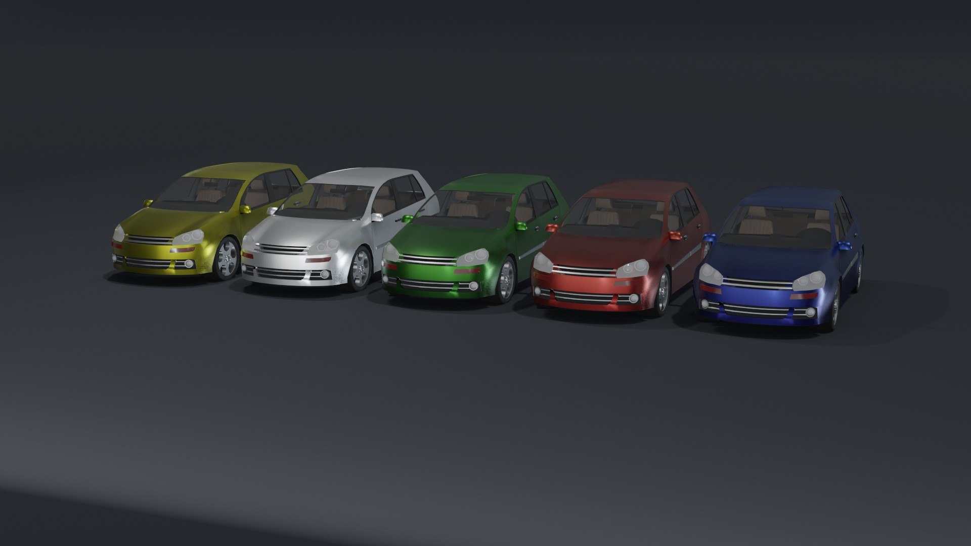 Generic Hatchback Car Interior Model - TurboSquid 1619994