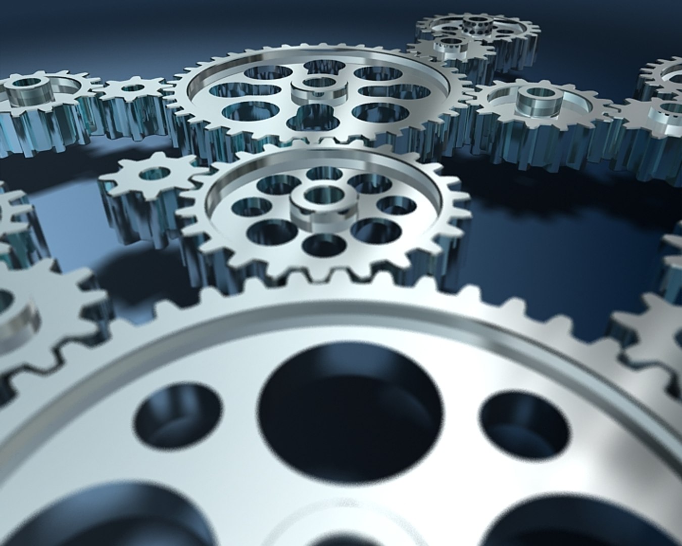 3D Gear Transmissions Rotation Model | 1147546 | TurboSquid