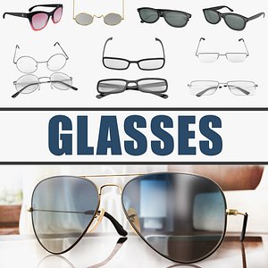 3D Reading Glasses Models - Browse & Download Formats - TurboSquid
