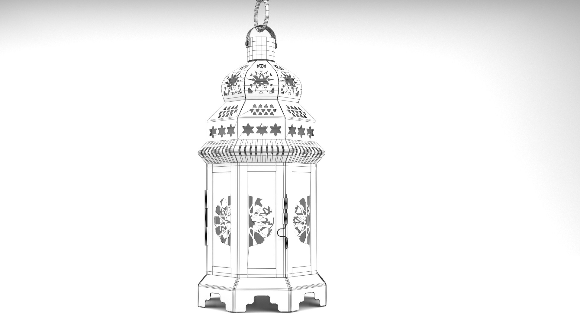 Lantern Ramadan 3D Model - TurboSquid 2009490