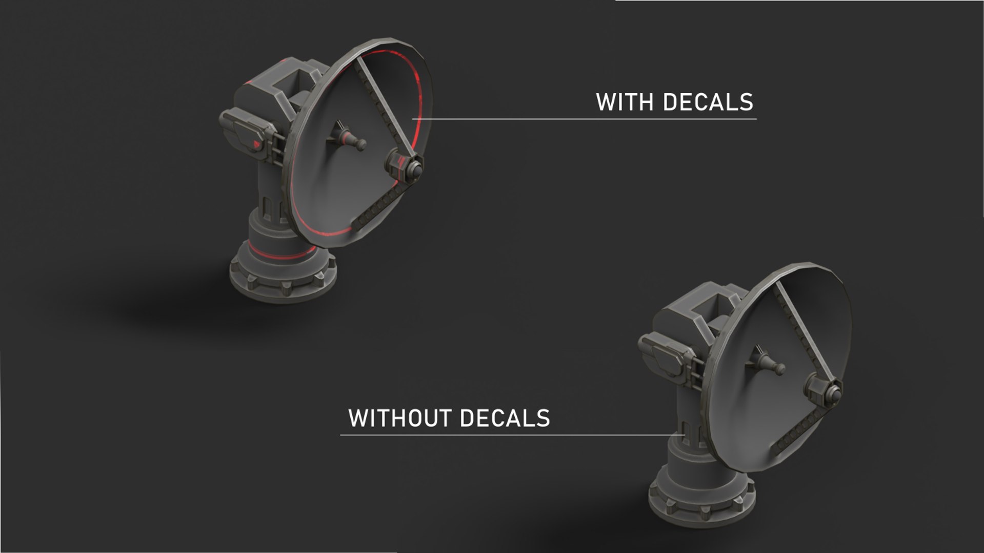 Radar Pack 3D Model - TurboSquid 1857302